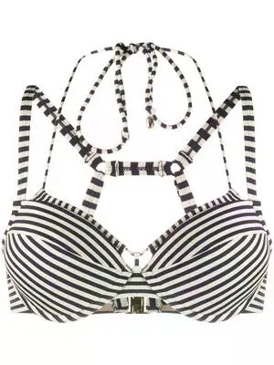 Marlies Dekkers Striped Push-up Bikini Top - Blue