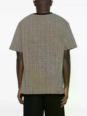 Balmain Pb Labyrinth Jacquard T-shirt