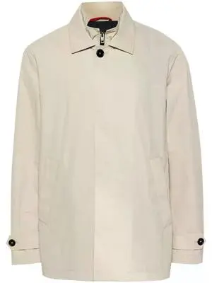 FAY Layered Coat - Neutrals