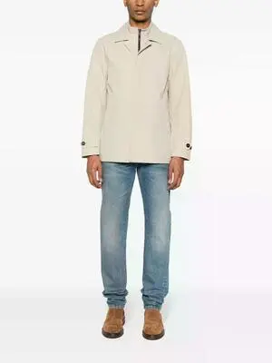FAY Layered Coat - Neutrals