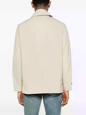 FAY Layered Coat - Neutrals