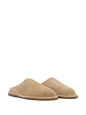 BUTTERO® Suede Slip-on Slippers