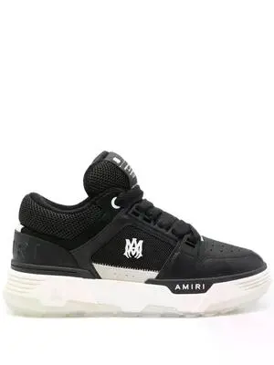 Amiri Ma-1 Leather Sneakers - Black