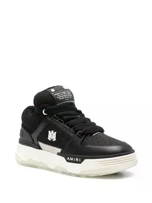 Amiri Ma-1 Leather Sneakers - Black