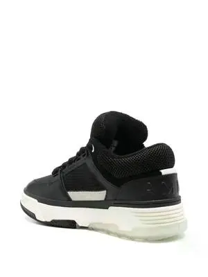 Amiri Ma-1 Leather Sneakers - Black