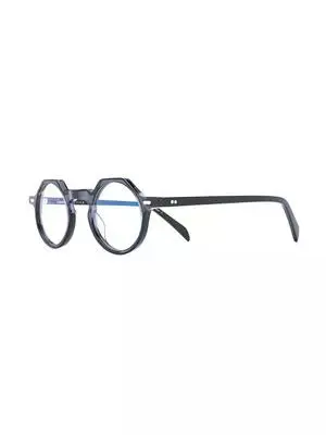 LESCA Yoga Gb Nero Sunglasses - Black