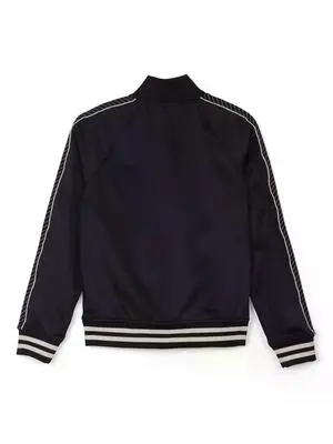 PURPLE BRAND Striped-edge Lightweight Jacket