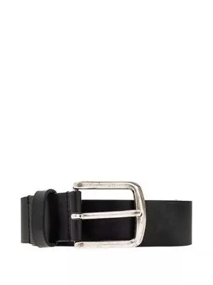 DIESEL® Calf Leather Belt - Black