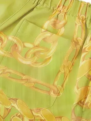 Versace Printed Shorts - Green