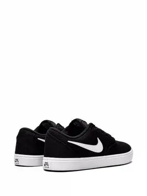 Nike Sb Check Solar Canvas Sneakers - Black