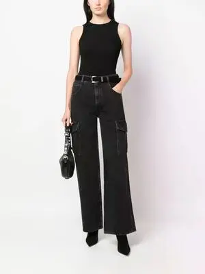 AGOLDE Mid-rise Wide-leg Jeans