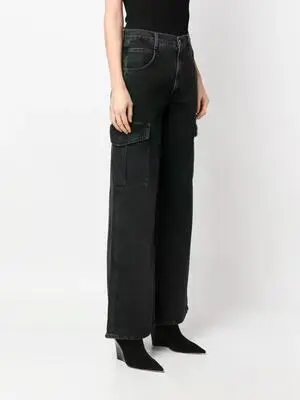 AGOLDE Mid-rise Wide-leg Jeans