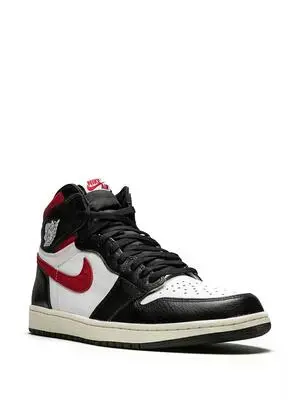 JORDAN Air 1 Retro High Og Sneakers - Black