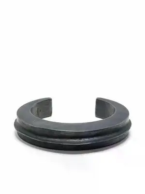 PARTS OF FOUR Crescent Folded Bracelet - Grey