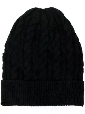 Roberto Cavalli Distressed-effect Beanie