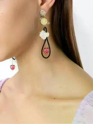 AMIR SLAMA Flor Earrings
