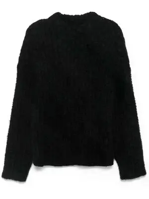 JIL SANDER Crew-neck Sweater - Black