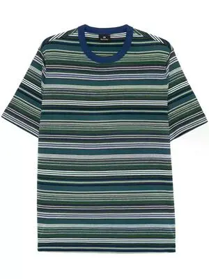 Paul Smith Striped Cotton T-shirt