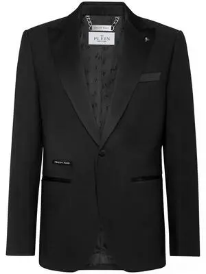 Philipp Plein Lord Single-breasted Blazer - Black