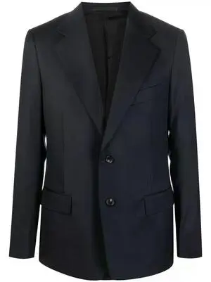 LANVIN Single-breasted Button-fastening Blazer - Blue