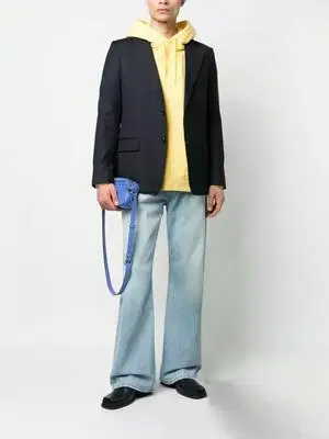 LANVIN Single-breasted Button-fastening Blazer - Blue