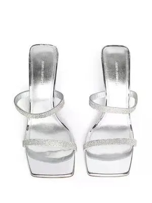 Amina Muaddi Rih Slipper 95mm Sandals