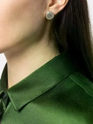 PARTS OF FOUR Ma+dia Single Stud Earring - Silver