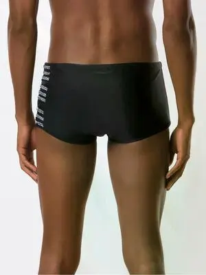 AMIR SLAMA Side Stripe-detail Swim Shorts
