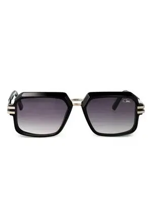 Cazal Logo-print Sunglasses - Black