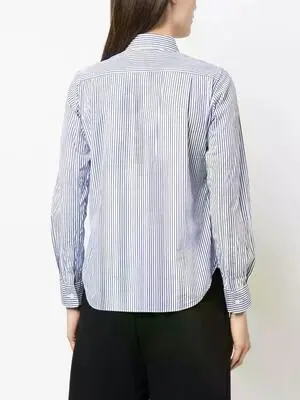 Play Comme Des Garcon Signature Heart-patch Shirt