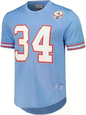 Mitchell & Ness Houston Oilers 1983 Earl Campbell Replica Jersey - Blue