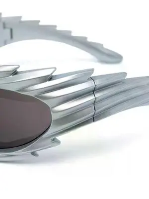 Balenciaga Rectangle-frame Sunglasses