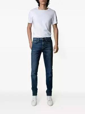 Zadig&Voltaire Slim-cut Mid-rise Jeans - Blue
