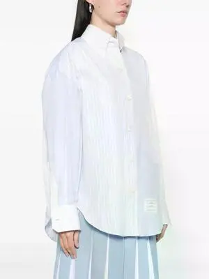 Thom Browne Pinstriped Poplin Shirt