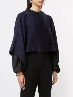Voz Solid Cropped Jumper
