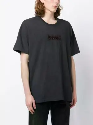 DOUBLET Logo-patch Organic Cotton T-shirt