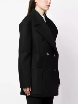 Stella McCartney Wool Double-breasted Coat