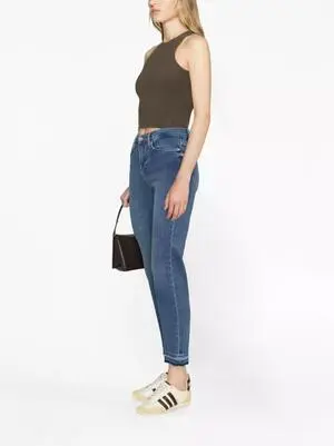 FRAME Denim Cotton Trousers