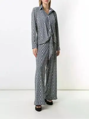 AMIR SLAMA Printed Shirt