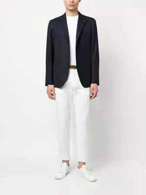 Tagliatore Single-breasted Stretch-wool Blazer