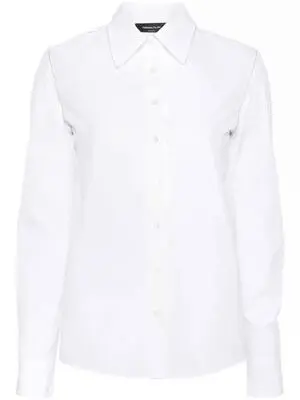 Fabiana Filippi Beaded Poplin Shirt