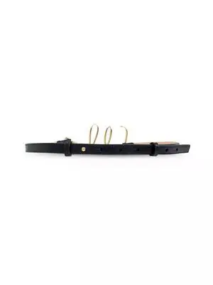 Chloé Iconic Small Buckle Belt - Black
