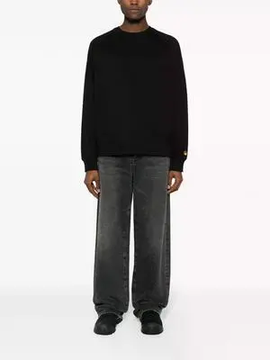 Carhartt Work In Progress Chase Crew-neck Sweatshirt - Black
