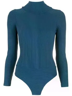 AMIR SLAMA Ribbed Bodysuit