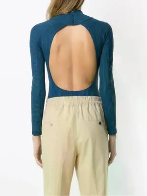 AMIR SLAMA Ribbed Bodysuit