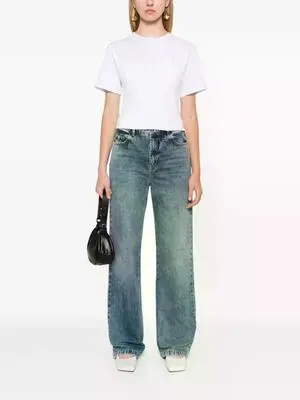 Patrizia Pepe High-rise Straight-leg Jeans