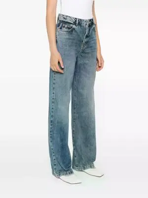 Patrizia Pepe High-rise Straight-leg Jeans