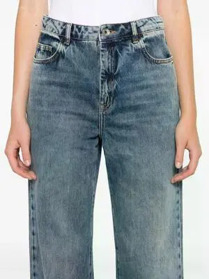 Patrizia Pepe High-rise Straight-leg Jeans