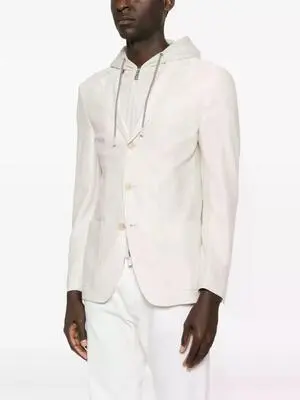 Eleventy Layered Blazer - Neutrals