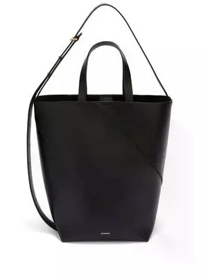 JIL SANDER Medium Leather Tote Bag